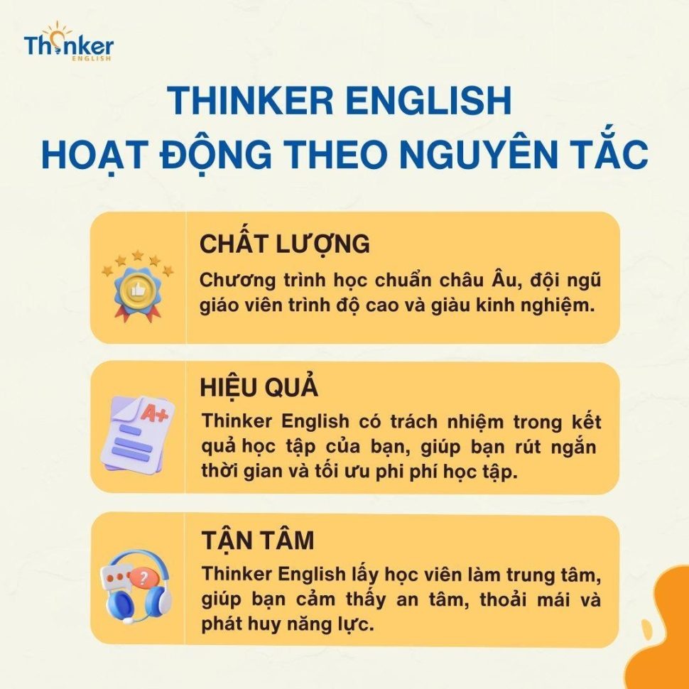 Đánh Giá Tổng Quan Về Chất Lượng Trung Tâm Thinker English | Nam Sa Sâm